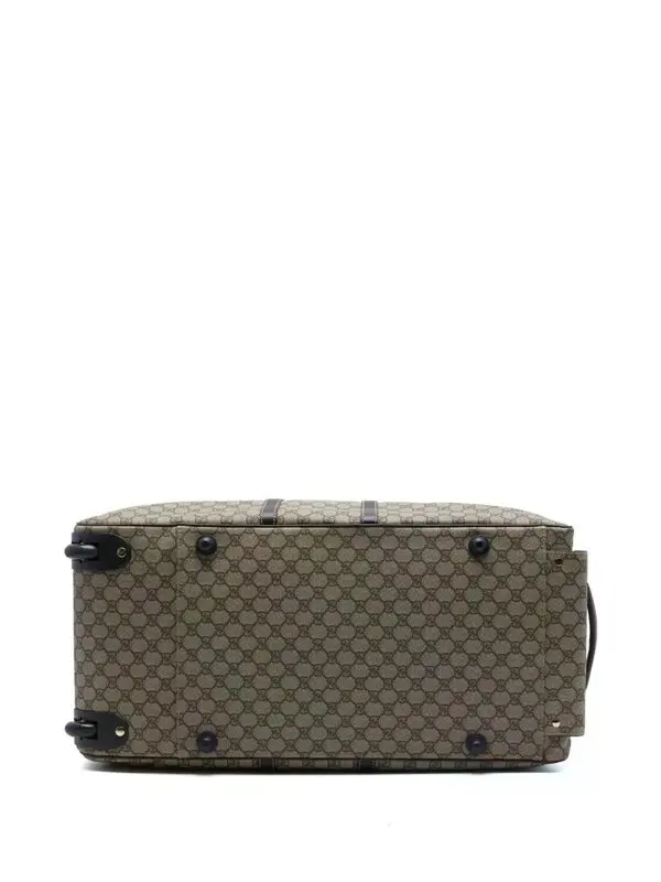 Gucci 2016-2026 Large Gg Supreme Trolley Travel Bag