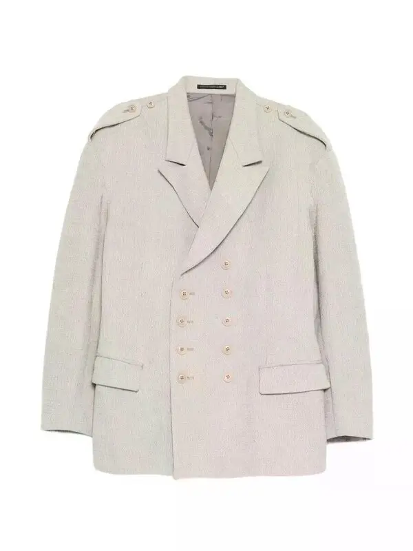 Yohji Yamamoto Hand Span Double Breasted Jacket