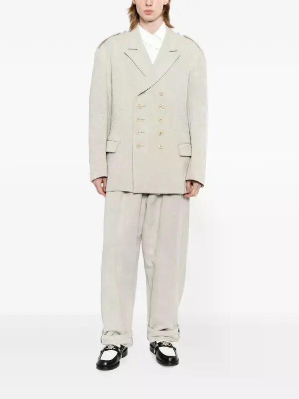 Yohji Yamamoto Hand Span Double Breasted Jacket