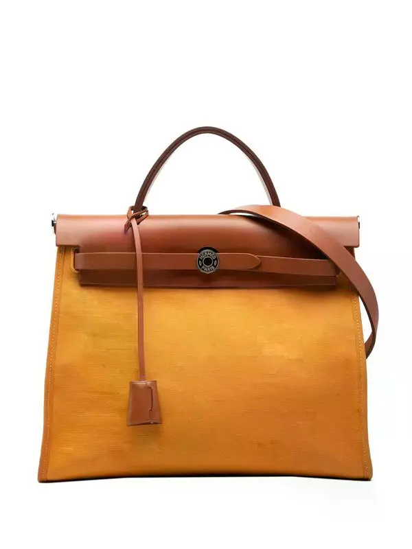 Hermès 2020 Toile Herbag Zip 31 Satchel