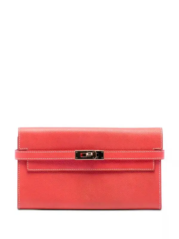 Hermès 2013 Epsom Kelly Longue Wallet Long Wallets
