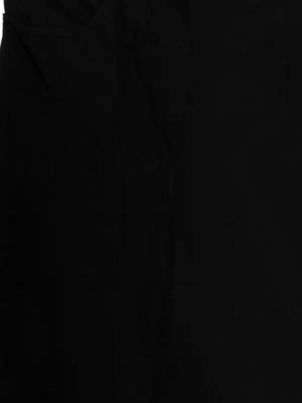 Yohji Yamamoto Uneven-yarn Maxi Skirt
