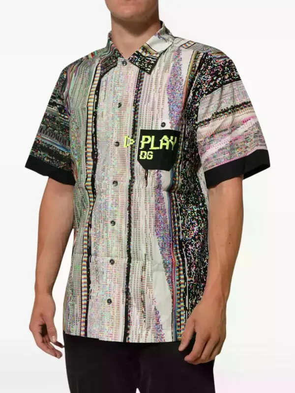 Dolce & Gabbana Graphic-print Short-sleeved Shirt
