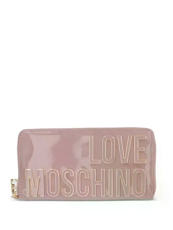 Moschino Logo Wallet - Pink