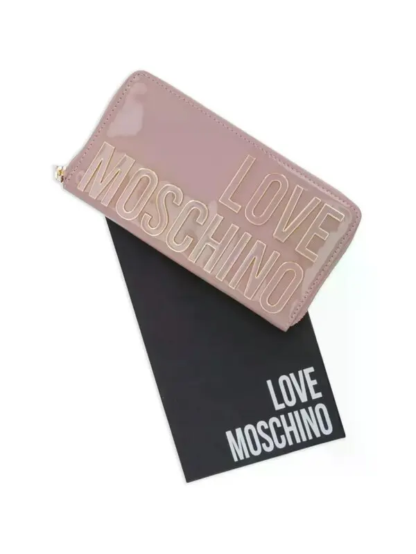 Moschino Logo Wallet - Pink
