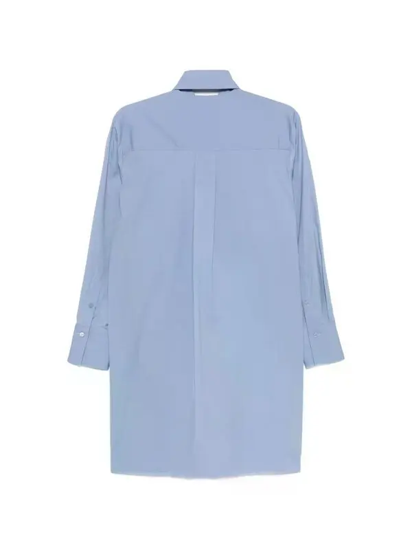 SEMICOUTURE Pleated Button-up Shirt
