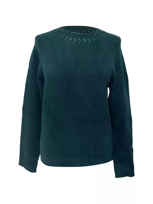 A.p.c. Janet Eyelet Detail Crew Neck Sweater