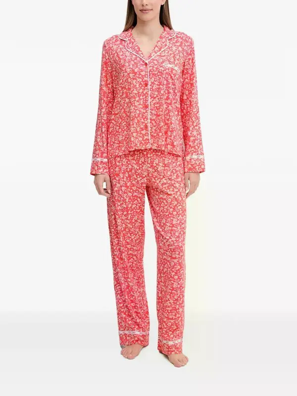 Dkny Floral-print Pajama Set