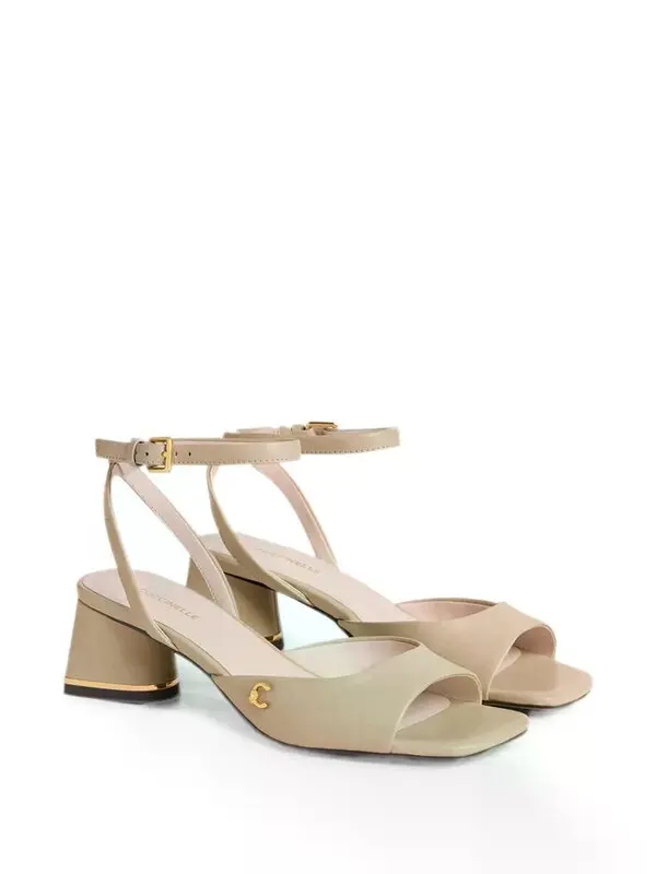 COCCINELLE C-everyday Buckle-fastening Block-heel Sandals