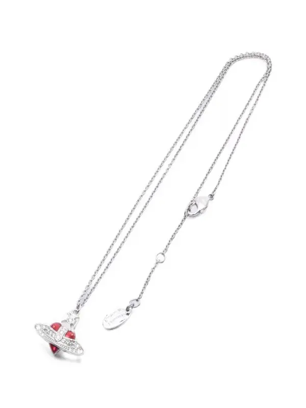 VIVIENNE WESTWOOD Orb-pendant Necklace - Silver