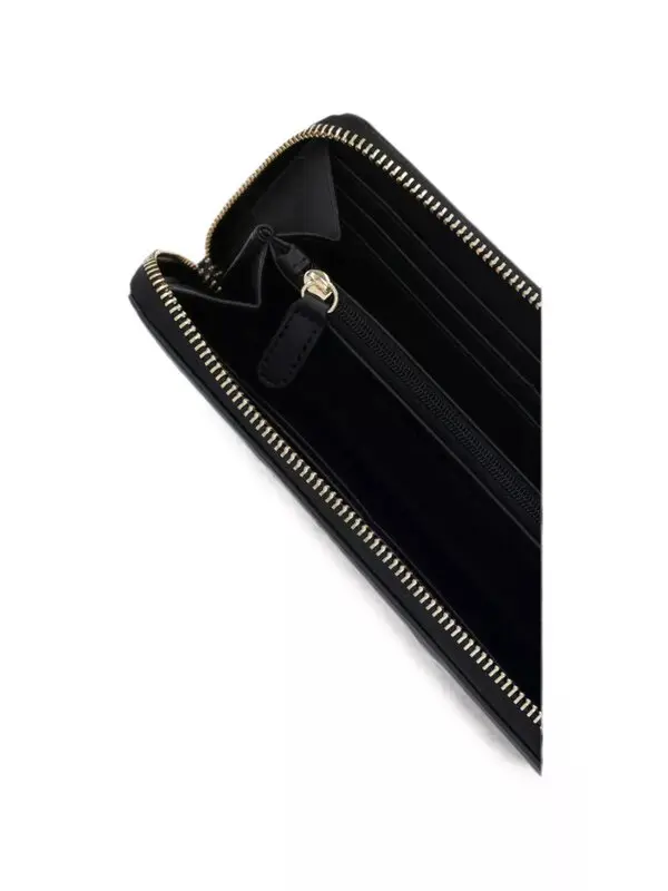 Moschino Quilted Logo-plaque Wallet