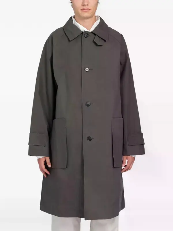 MARGARET HOWELL Railway Mac Trench Coat