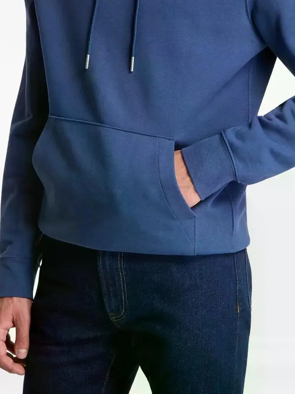 Calvin Klein Logo-patch Pouch-pocket Hoodie