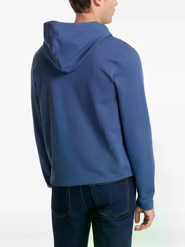 Calvin Klein Logo-patch Pouch-pocket Hoodie