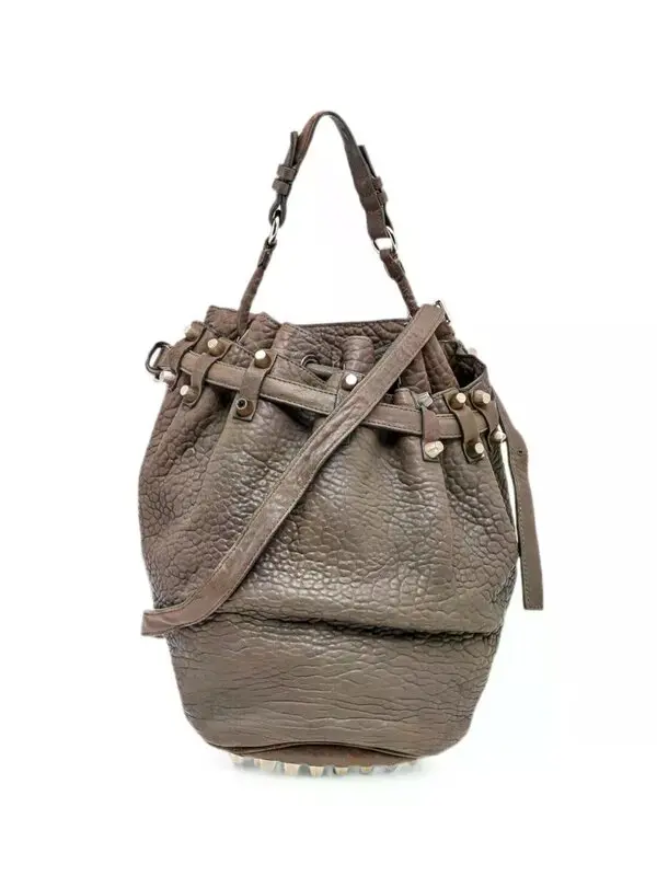 Alexander Wang Diego Calf Leather Bucket Bag