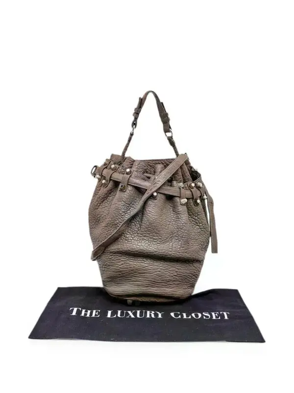 Alexander Wang Diego Calf Leather Bucket Bag