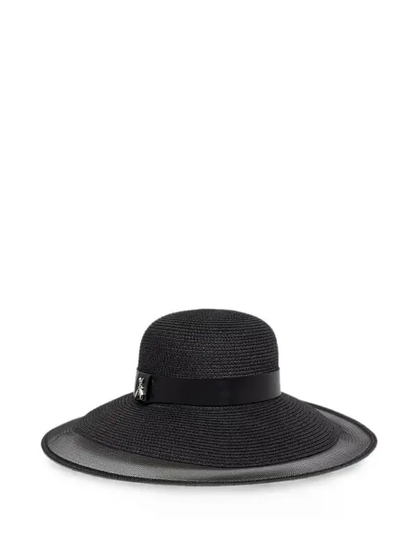 Patrizia Pepe Fly-plaque Wide-brim Hat