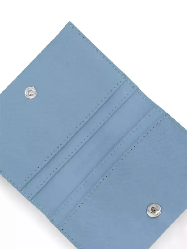Karl Lagerfeld K/autograph Logo-patch Pebbled Wallet