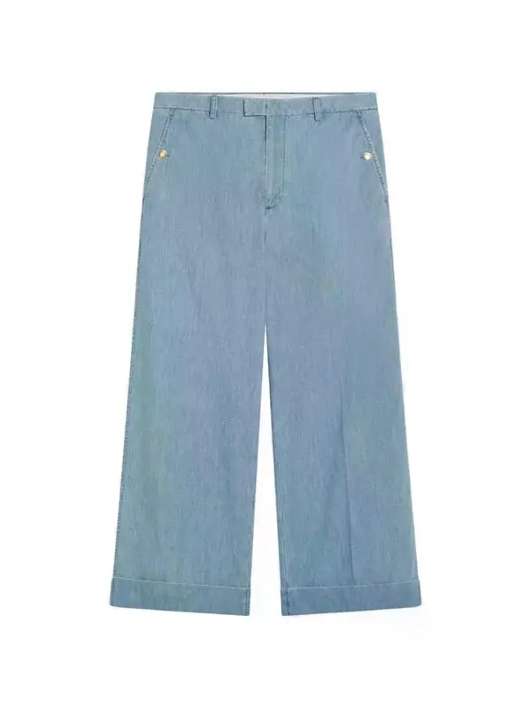 Valentino Garavani Cotton Wide-leg Jeans