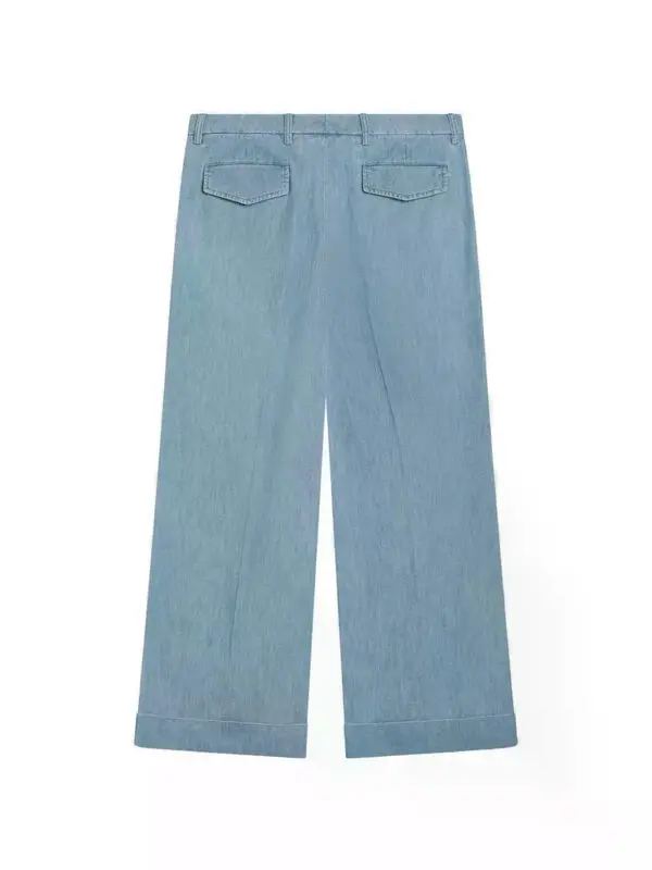 Valentino Garavani Cotton Wide-leg Jeans