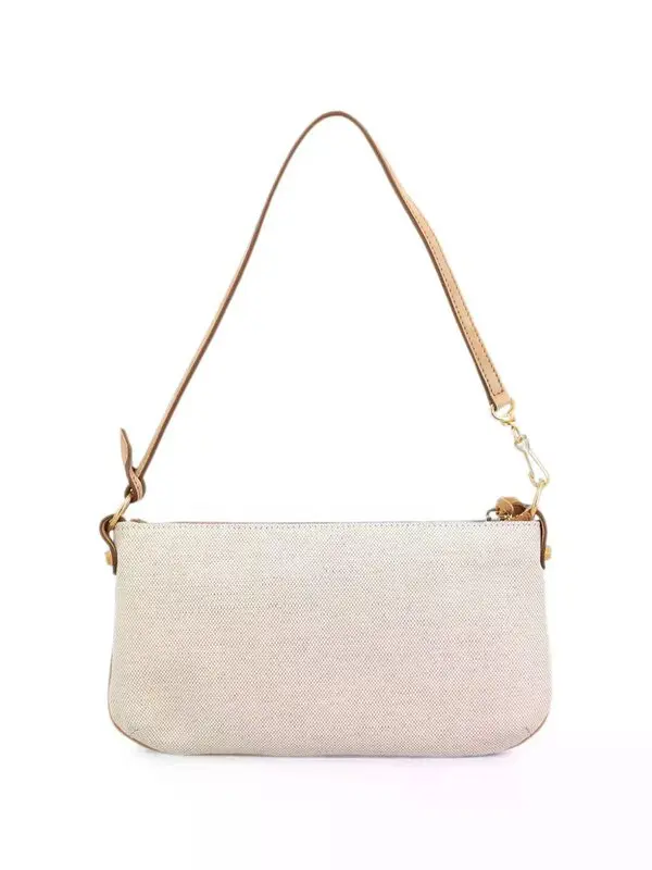 Balenciaga Canvas Shoulder Bag - Neutrals