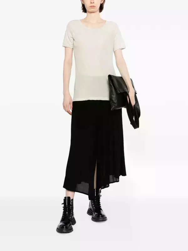 Yohji Yamamoto High-gauge Single Jersey T-shirt