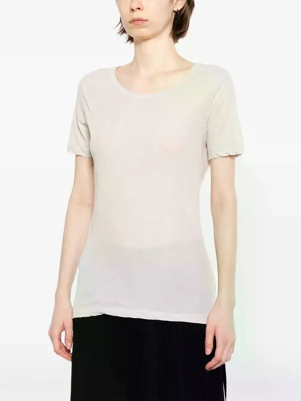 Yohji Yamamoto High-gauge Single Jersey T-shirt