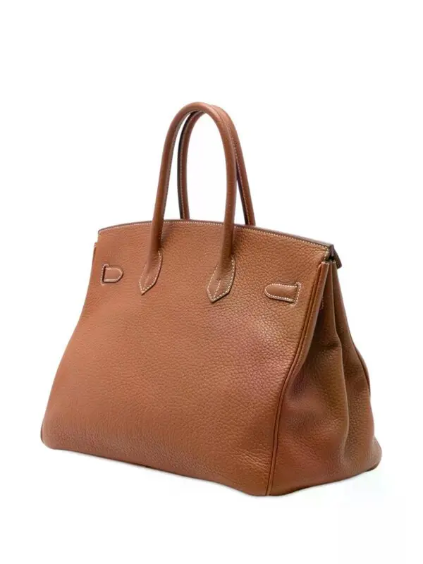Hermès 2009 Togo Birkin Retourne 35 Handbag