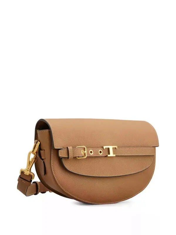 TOD'S Mini T Signature Leather Crossbody Bag