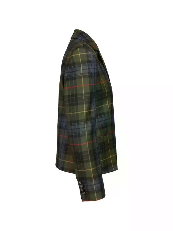 Etro Macro-check Boxy Blazer