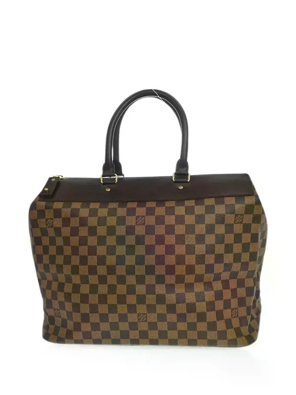 LOUIS VUITTON 2004 Pm Greenwich Damier-pattern Tote Bag