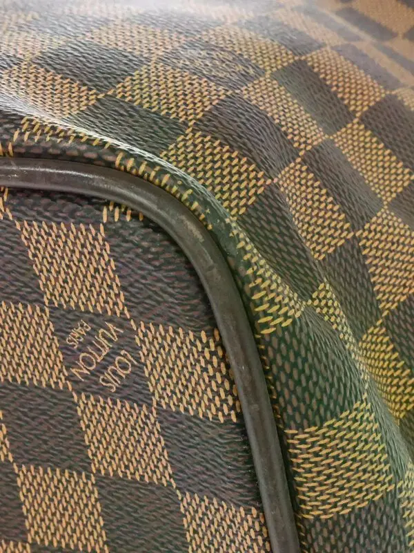 LOUIS VUITTON Greenwich Damier Ebene Tote Bag