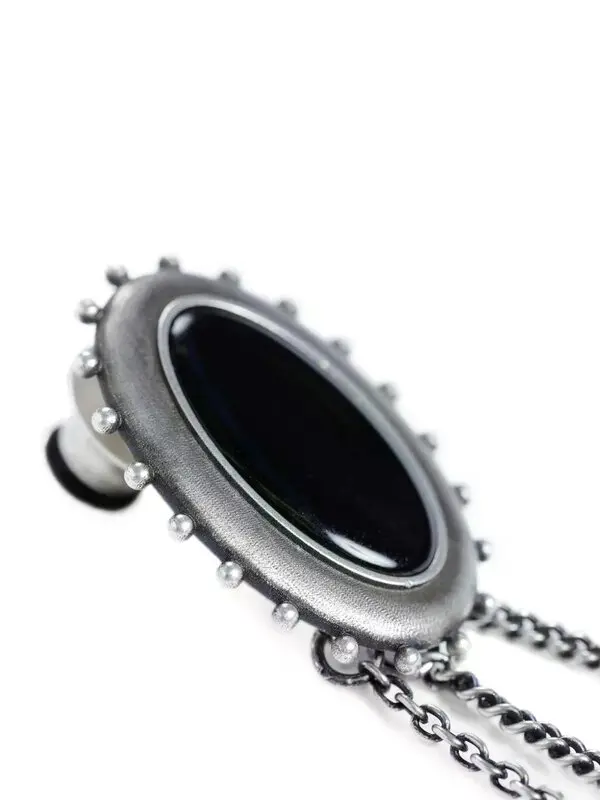 ANN DEMEULEMEESTER Chain-link Heart-motif Brooch