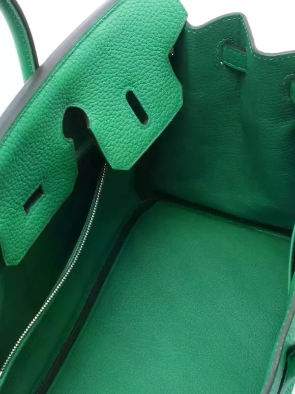 Hermès 2020 25 Birkin Tote Bag - Green