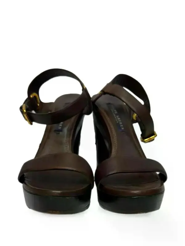 Ralph Lauren 2010s Wooden-heel Sandals