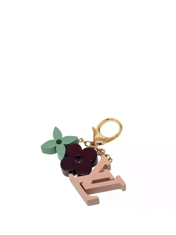 LOUIS VUITTON 2010 Resin Play Time Monogram And Bag Charm Key Chain