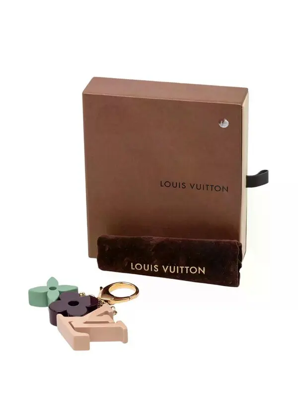 LOUIS VUITTON 2010 Resin Play Time Monogram And Bag Charm Key Chain