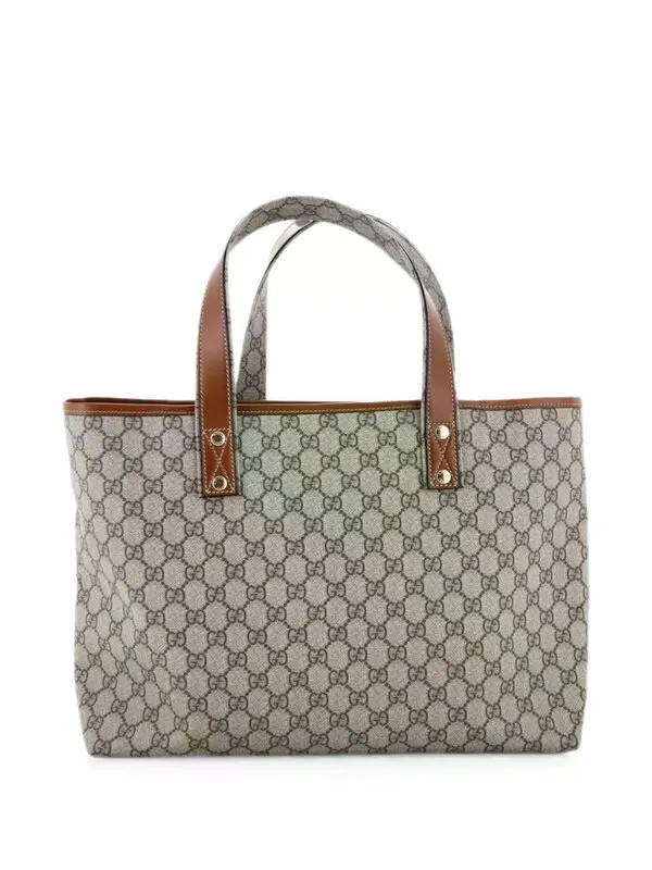 Gucci Gg Coated Canvas Medium Tote Bag