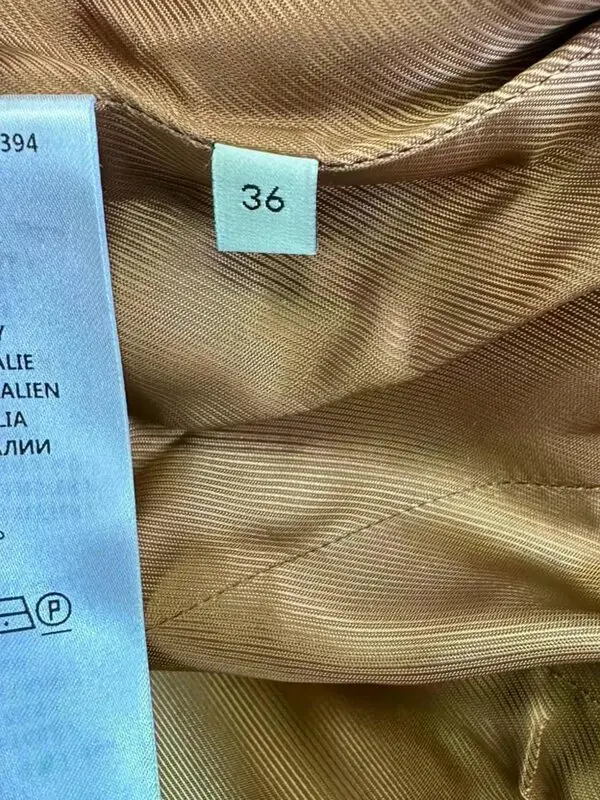 Gucci Gg Web Single-breasted Coat