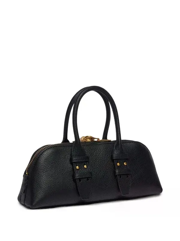 Pinko Small Leather Tote Bag - Black