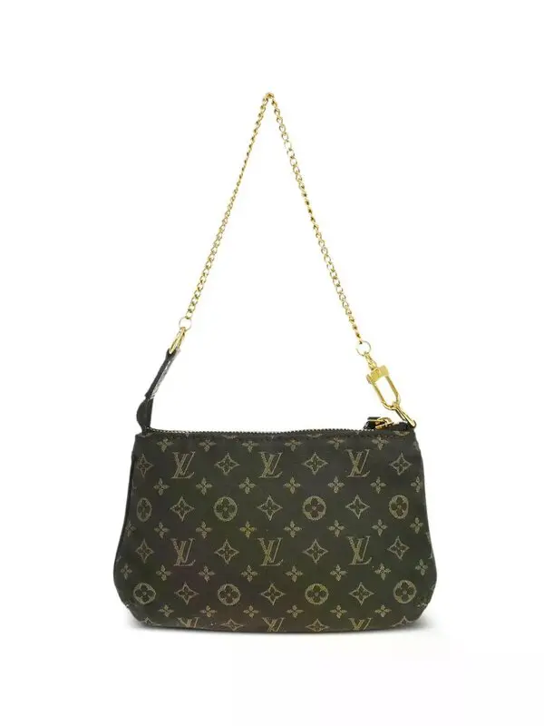 LOUIS VUITTON Monogram Mini Pochette - Brown