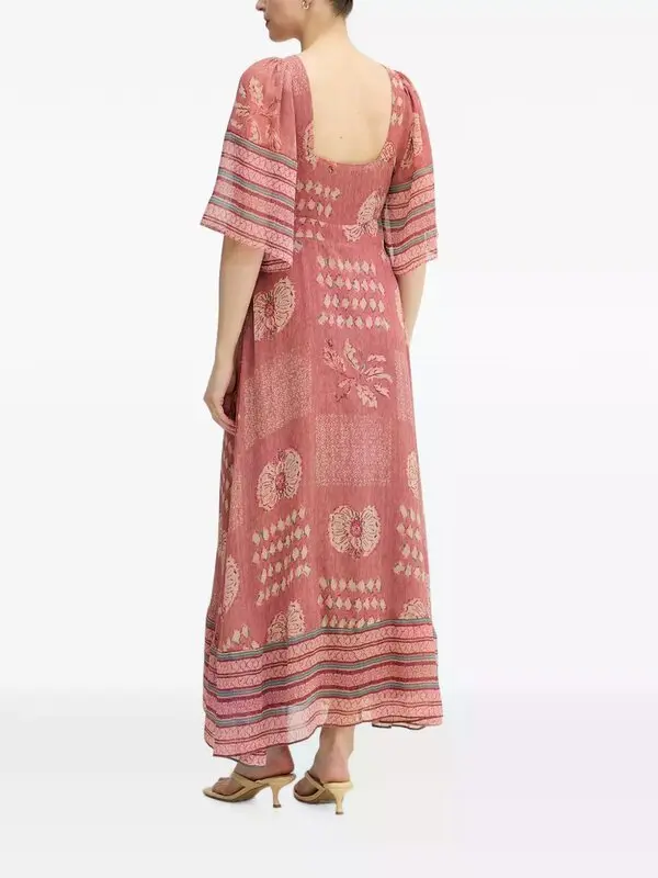 HOSS INTROPIA Ana Flared-sleeve Maxi Dress
