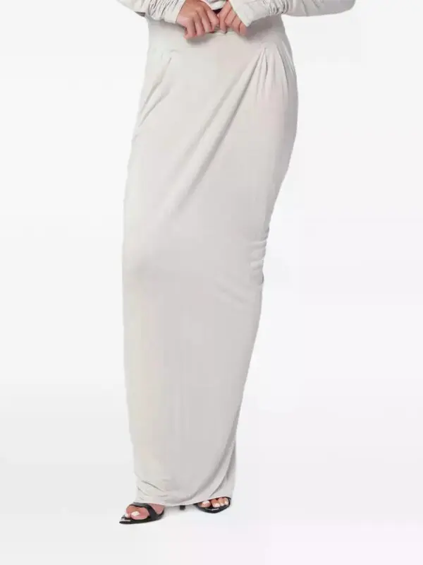 ENTIRE STUDIOS Ruched Maxi Skirt