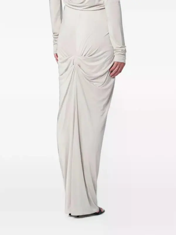 ENTIRE STUDIOS Ruched Maxi Skirt
