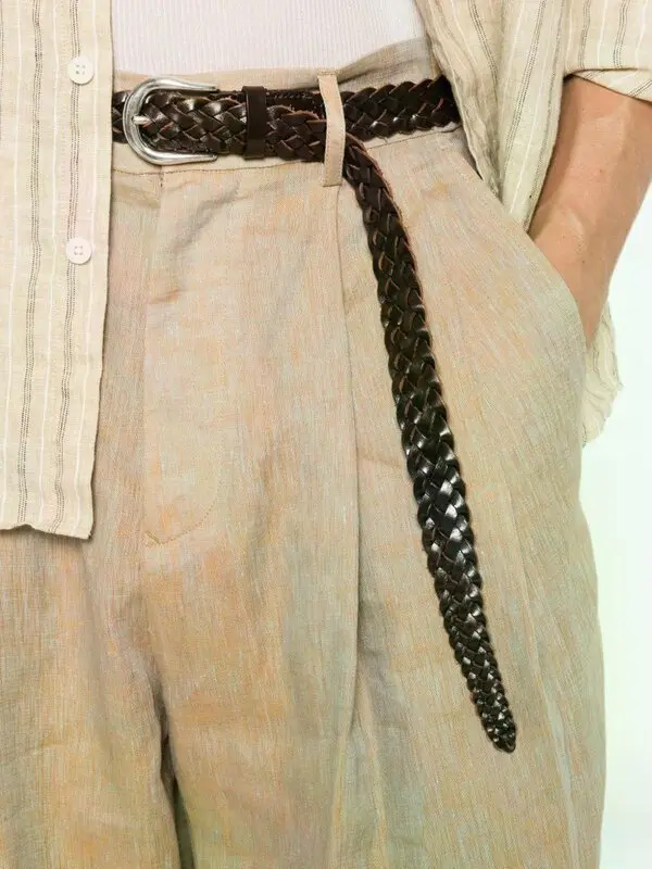 Giorgio Armani Pleated Wide-leg Trousers