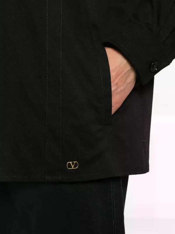 Valentino Garavani Vlogo Button-up Overshirt