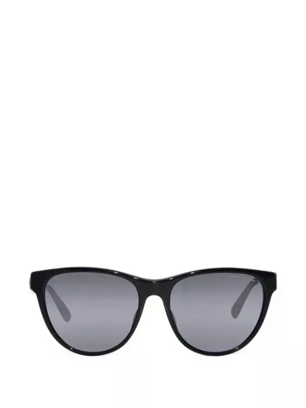 Armani Exchange Logo-print Round-frame Sunglasses