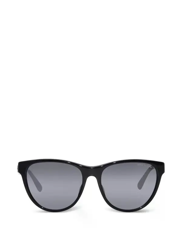 Armani Exchange Logo-print Sunglasses - Black