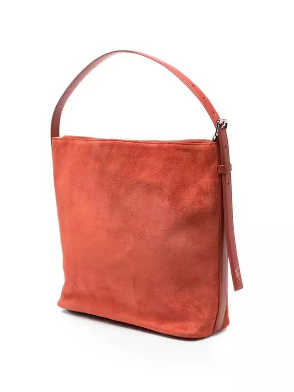 A.p.c. Vera Suede Shoulder Bag