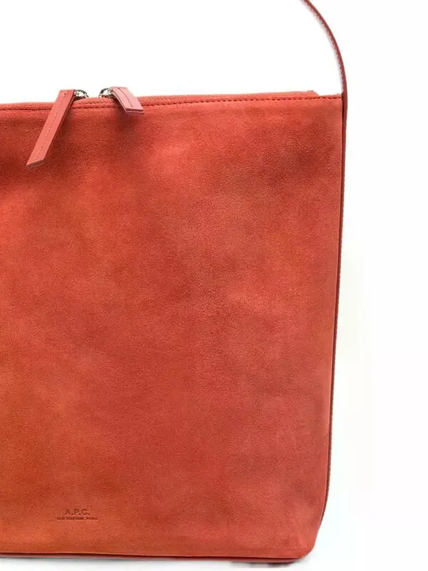 A.p.c. Vera Suede Shoulder Bag